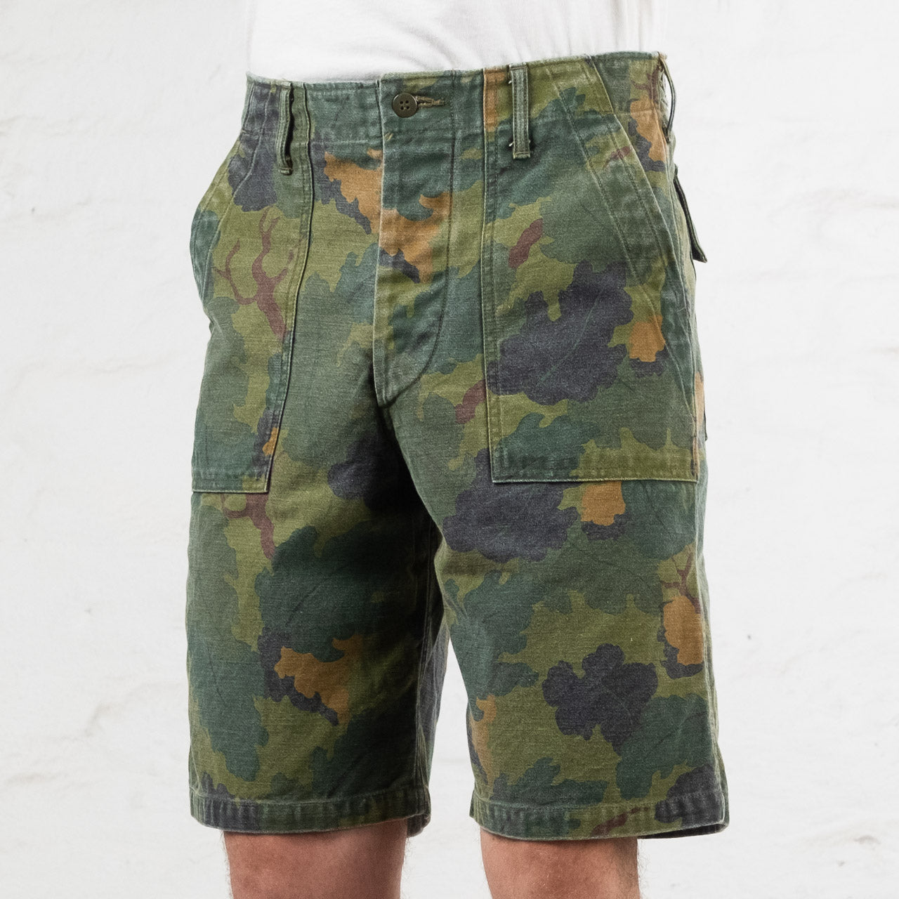 Buzz Rickson's Mitchell Pattern Camo Shorts