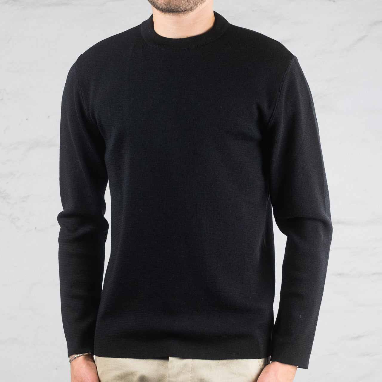 GRP Crewneck Merino Knit Black