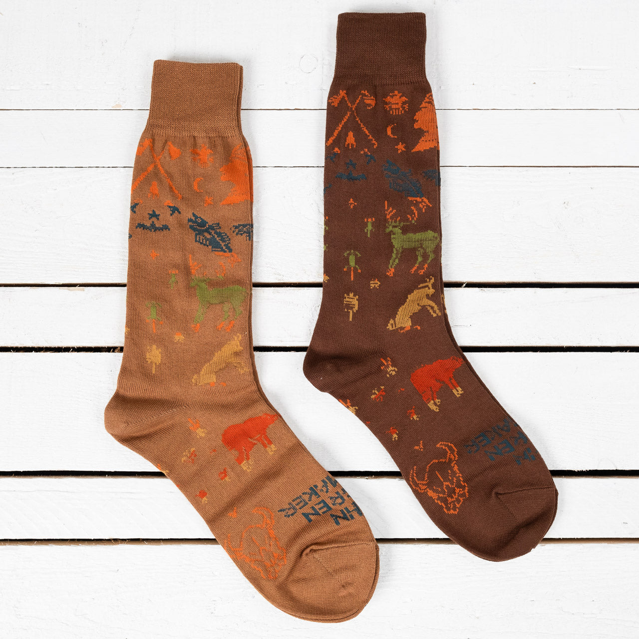 10" Happy Hunting Ground Socks