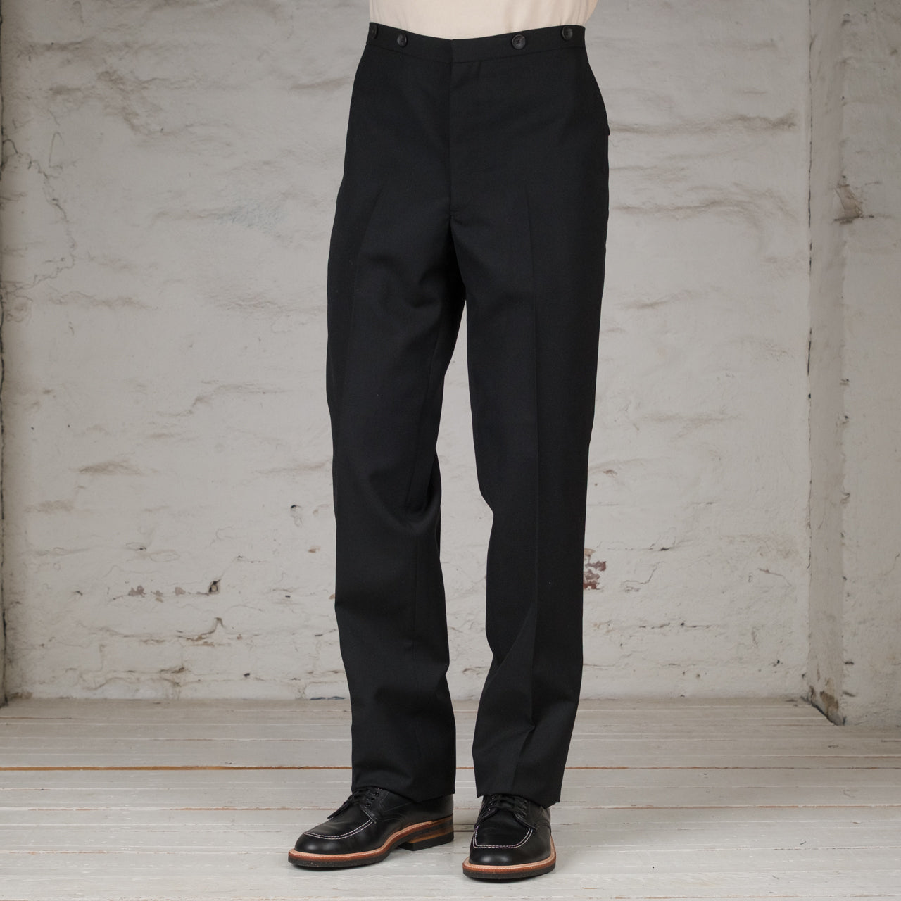 BLACK SIGN Army Serge Butler Pants Black