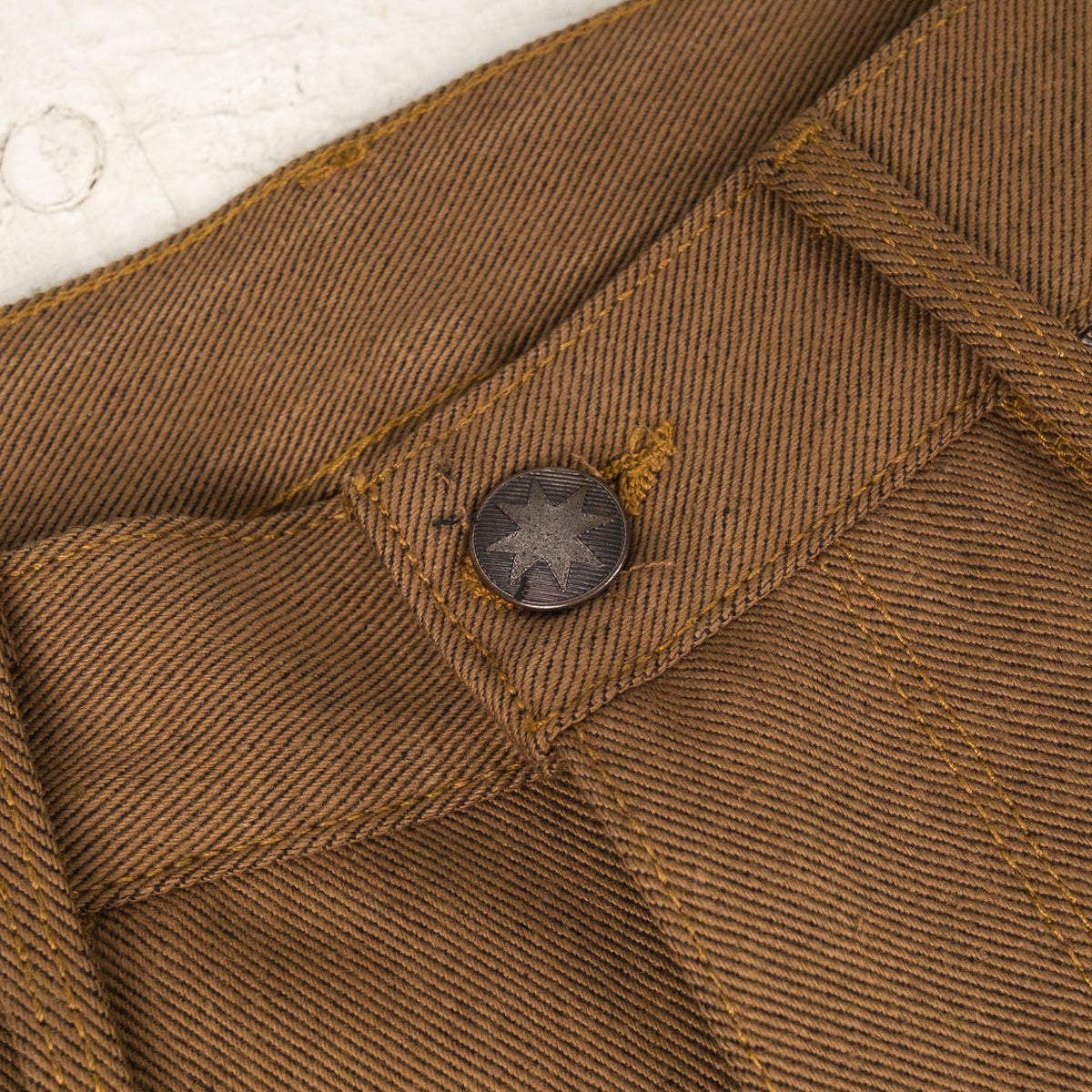 Wilkes Western 15 oz. Brown Denim