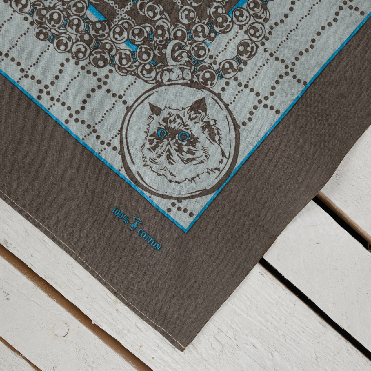 Bandana "Ore-Ossan" 70x70 Pearl