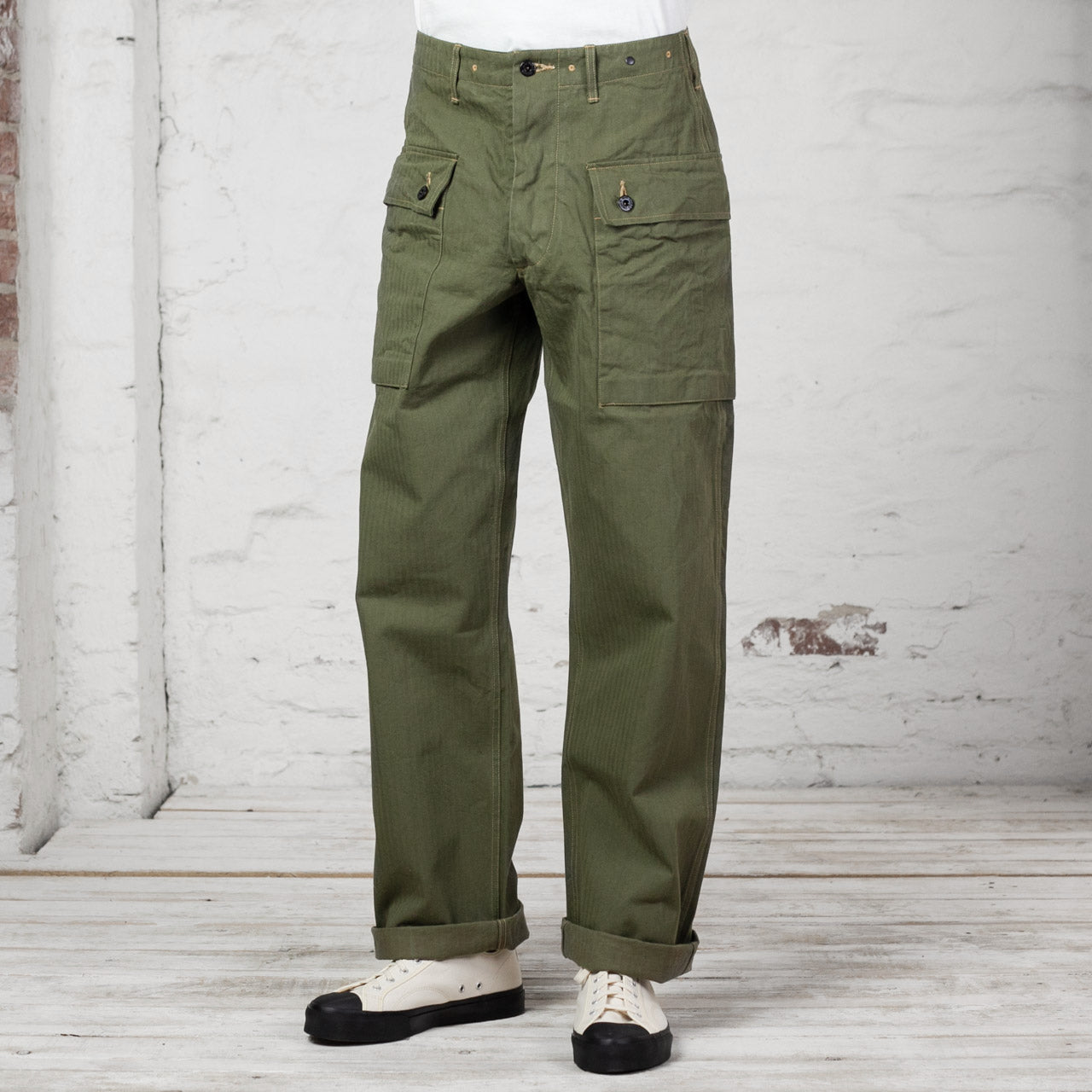 Buzz Rickson's BR42340 USMC HBT Pants P44