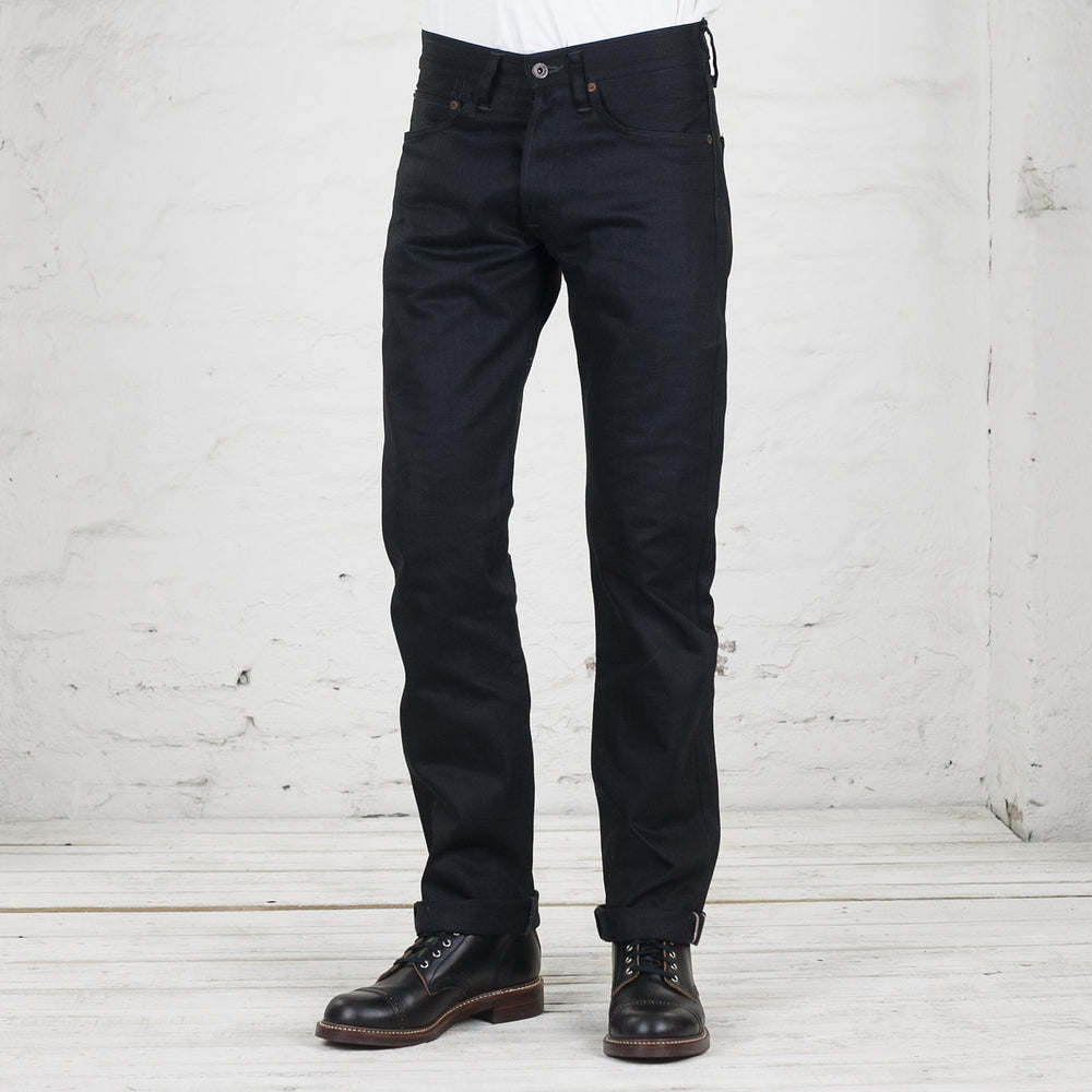 Indigofera Clint 14oz Gunpowder Black Straight