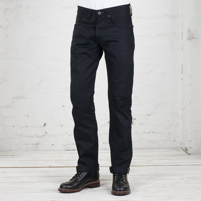 Indigofera Clint 14oz Gunpowder Black Straight
