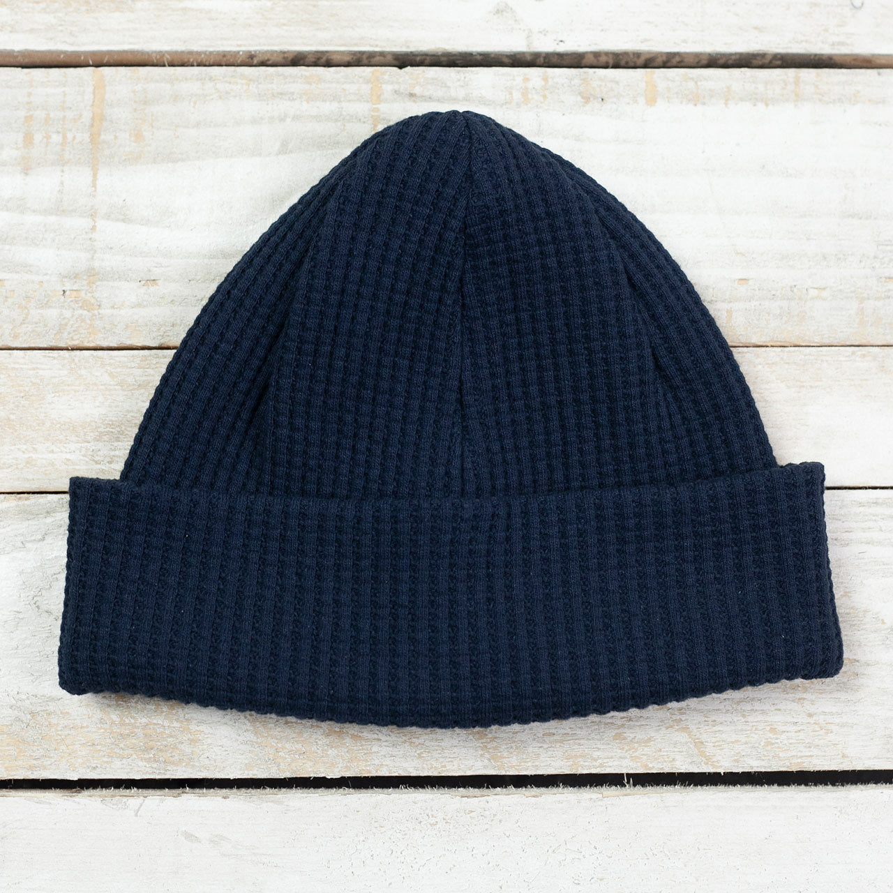 Jackman Waffle Knit Cap Dark Navy
