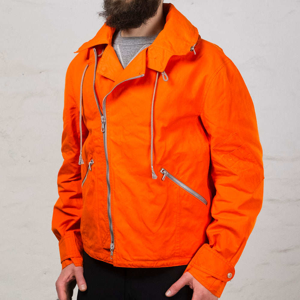 MotivMfg Deacon Flight Jacket Wax Orange